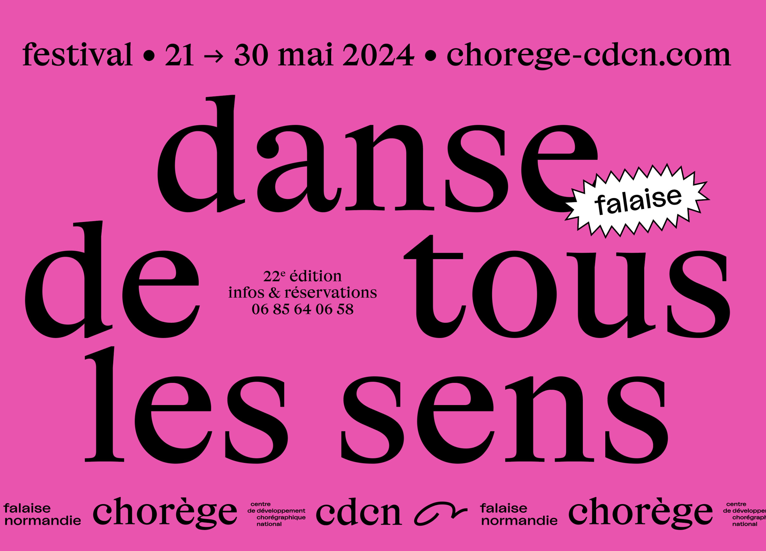 Présentation du 22e festival - Chorège